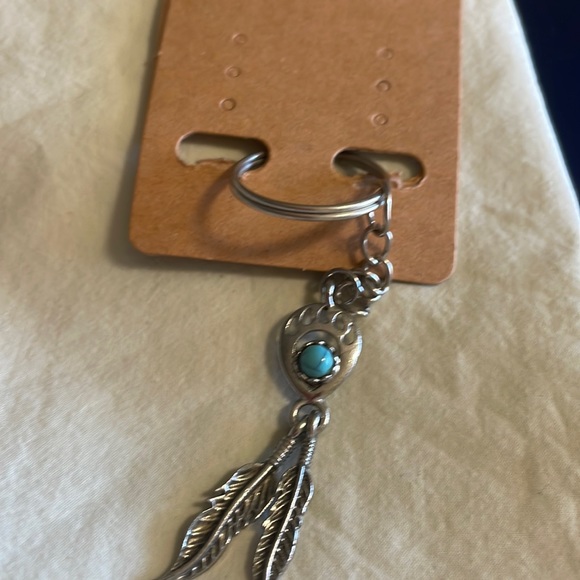 Accessories | Handcrafted Indian Turquoise Keychain | Poshmark